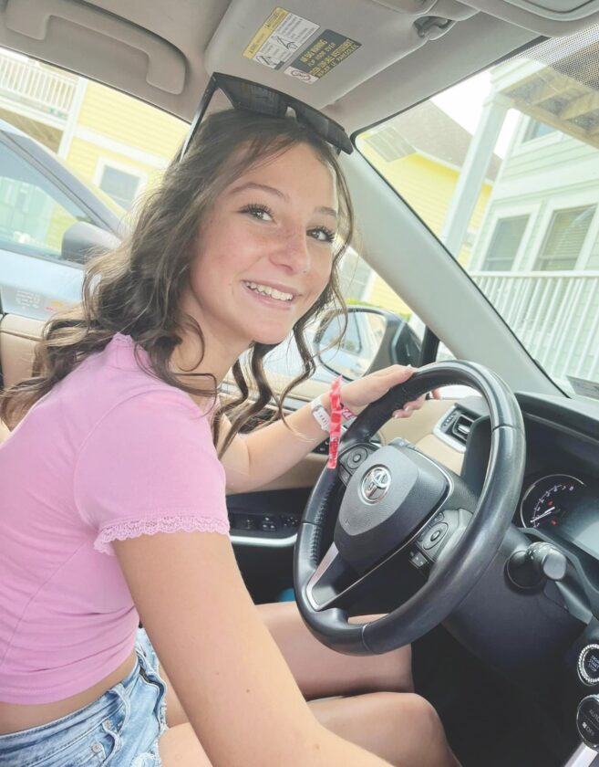 Finding her stride: Williamstown’s Lilly Burrell spends her time long ...